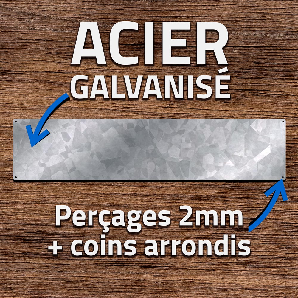 Support rigide acier galvanisé - Remorque-Immat.com